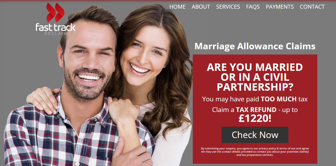 Navigate Marriage Allowance Claims Hassle-Free with Fast Track Reclaim ...
